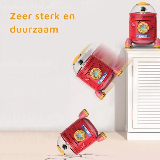 Vingerprint spaarpot-Nieuwste ontwerp spaarvarken- spaarpot kind-Super ...