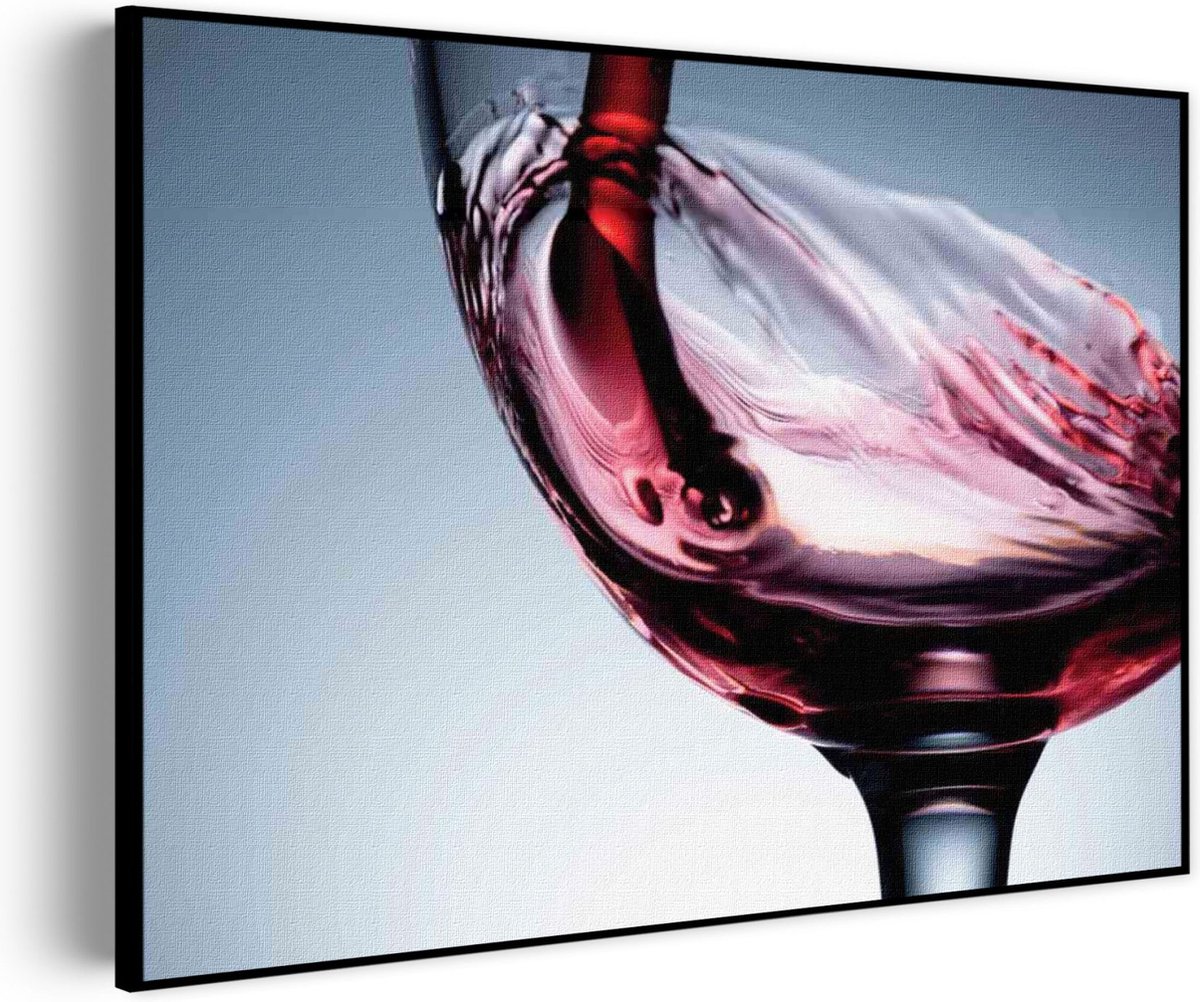 Peinture Acoustique Glas Vin rouge 01 Rectangle Horizontal Basic L ...