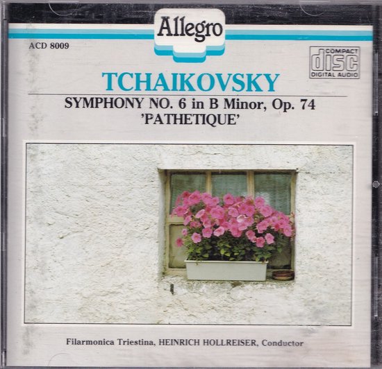 Symphony No. 6 in b minor, Op. 74, Pathetique - Pyotr Ilyich Tchaikovsky - Filarmonica... | bol