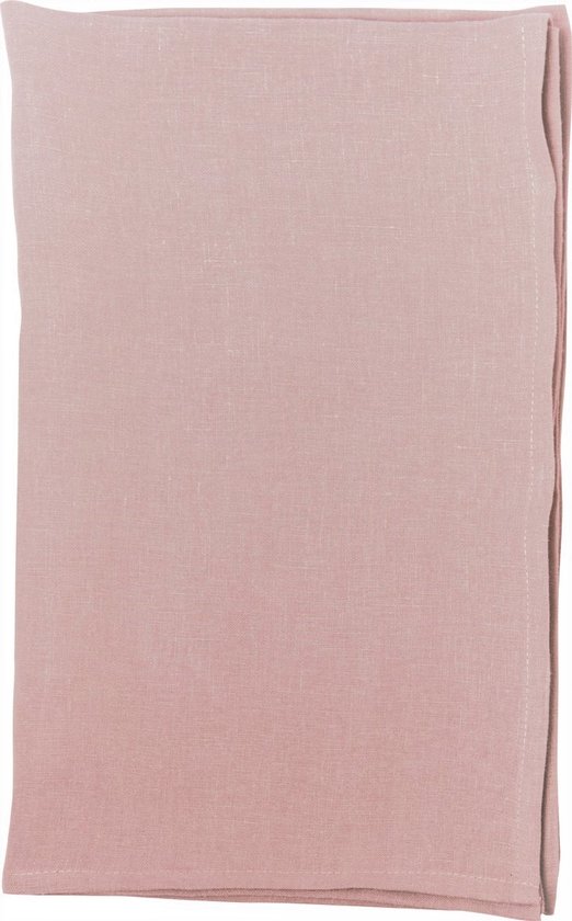 Linnen Tafelloper - Poeder roze - 150 x 43 cm | bol.com