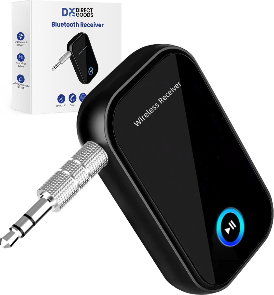 DirectGoods Bluetooth Receiver – – Bluetooth Ontvanger – Bluetooth Aux ...