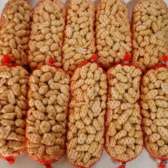 Pindanetjes Wit- 50 x 200 Gram- Pinda zonder vlies- 10kg Tuinvogelvoer ...