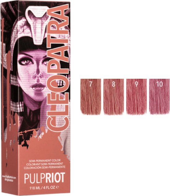Pulp Riot Semi-permanent Hair Color Cleopatra 118ml | bol.com
