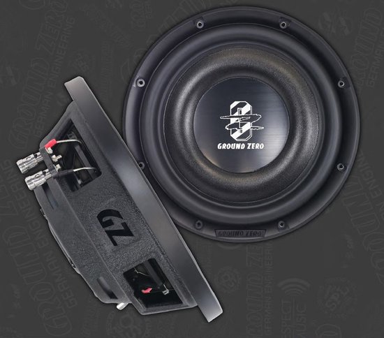 Ground Zero GZRW 250-D2 FLAT SubWoofer | bol
