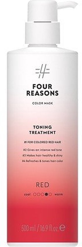 Four Reasons - Color Mask Red - 500ml | bol