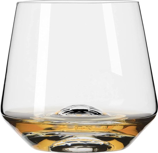 Tumbler-glas, 400 ml, serie Deep Spirits nr. 4 iglu met reliëf in kristallen bodem,... | bol