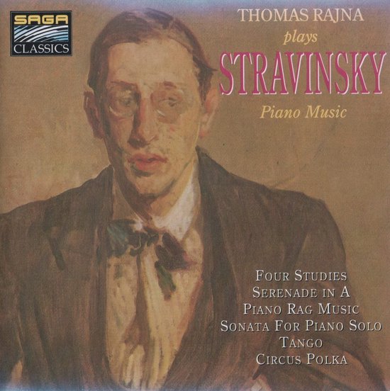Thomas Raina plays Stravinsky Piano Music, Thomas Rajna | Muziek | bol