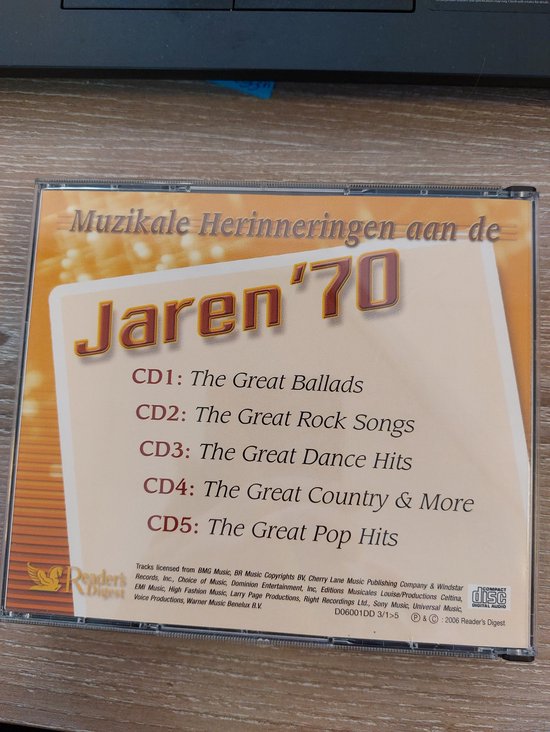 Muzikale Herinneringen aan de Jaren '70 (Readers Digest), Various | Muziek | bol