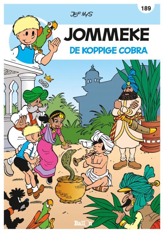 Jommeke strip 189 - De koppige Cobra, Jef Nys | 9789462101388 | Boeken ...