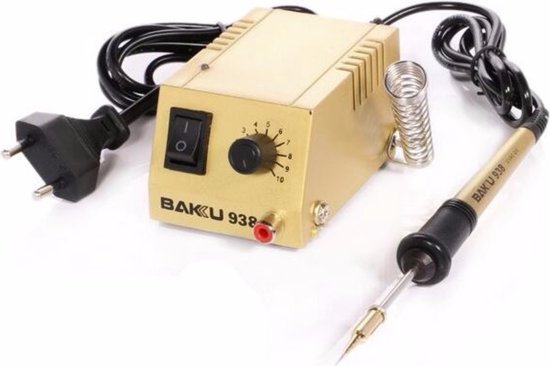 Baku BK-938 - Mini Soldeerstation - 220 Volt - 450°C - 18Watt | bol
