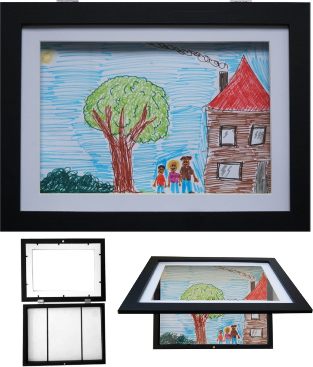 Cadre Dessins Enfants - NZRD35 - Cadre Dessin Enfants - Cadre Interchangeable -... | bol.com