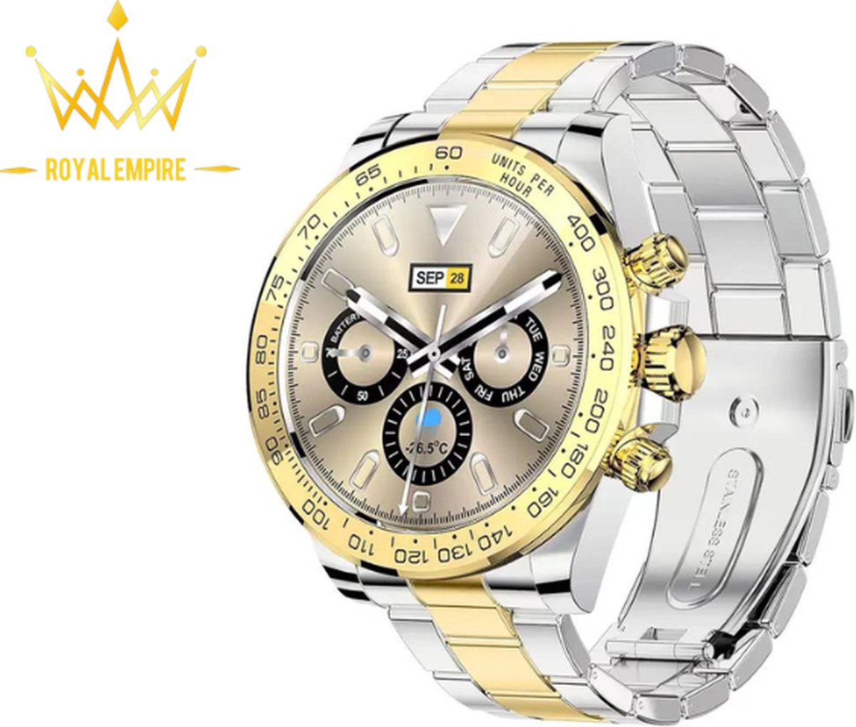 Smartwatch Royal Empire AW13 PRO -Roestvrijstaal- Activity Tracker ...