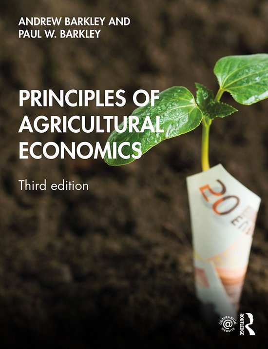 Principles of Agricultural Economics, Paul W. Barkley | 9780367248642 ...