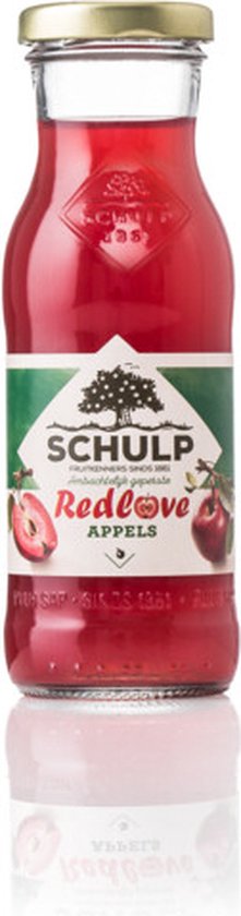 Schulp Red Love Appelsap Ambachtelijk 15 x 0,2 liter | bol