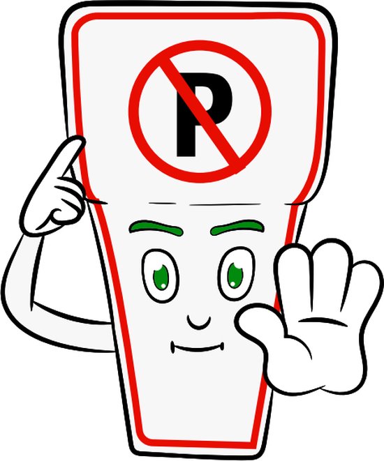 Niet parkeren grappige sign | bol