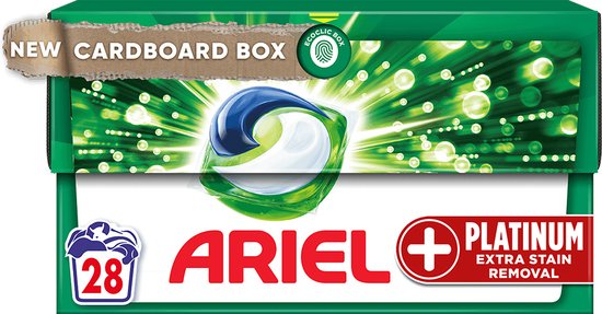 Ariel Platinum All in 1 Pods Wasvloeistofcapsules 2X28 wasbeurten | bol.com