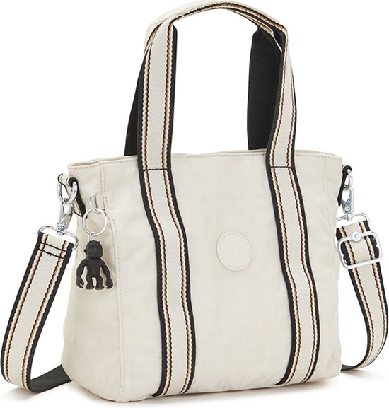 Kipling Asseni Mini Schoudertas Light Sand | bol.com