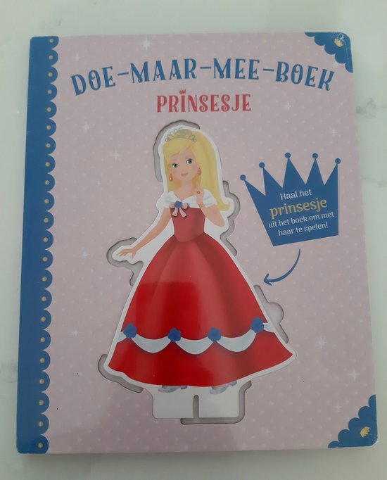 Doe-maar-mee-boek prinsesje - met echt prinsesje om in het verhaal mee ...