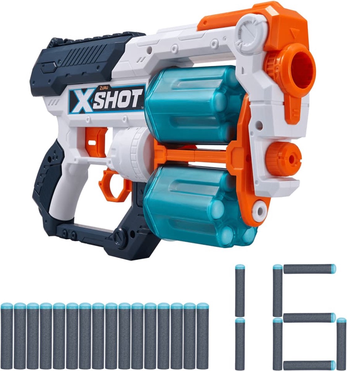 ZURU X-Shot Xcess TK-12 Blaster - Pijltjes Pistool - inclusief 16 Darts ...