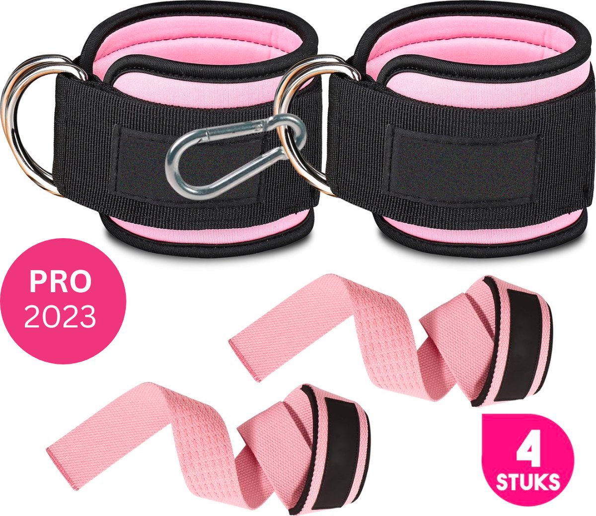 BeautyFit - 4 delig Fitness Enkelband - inclusief straps ...
