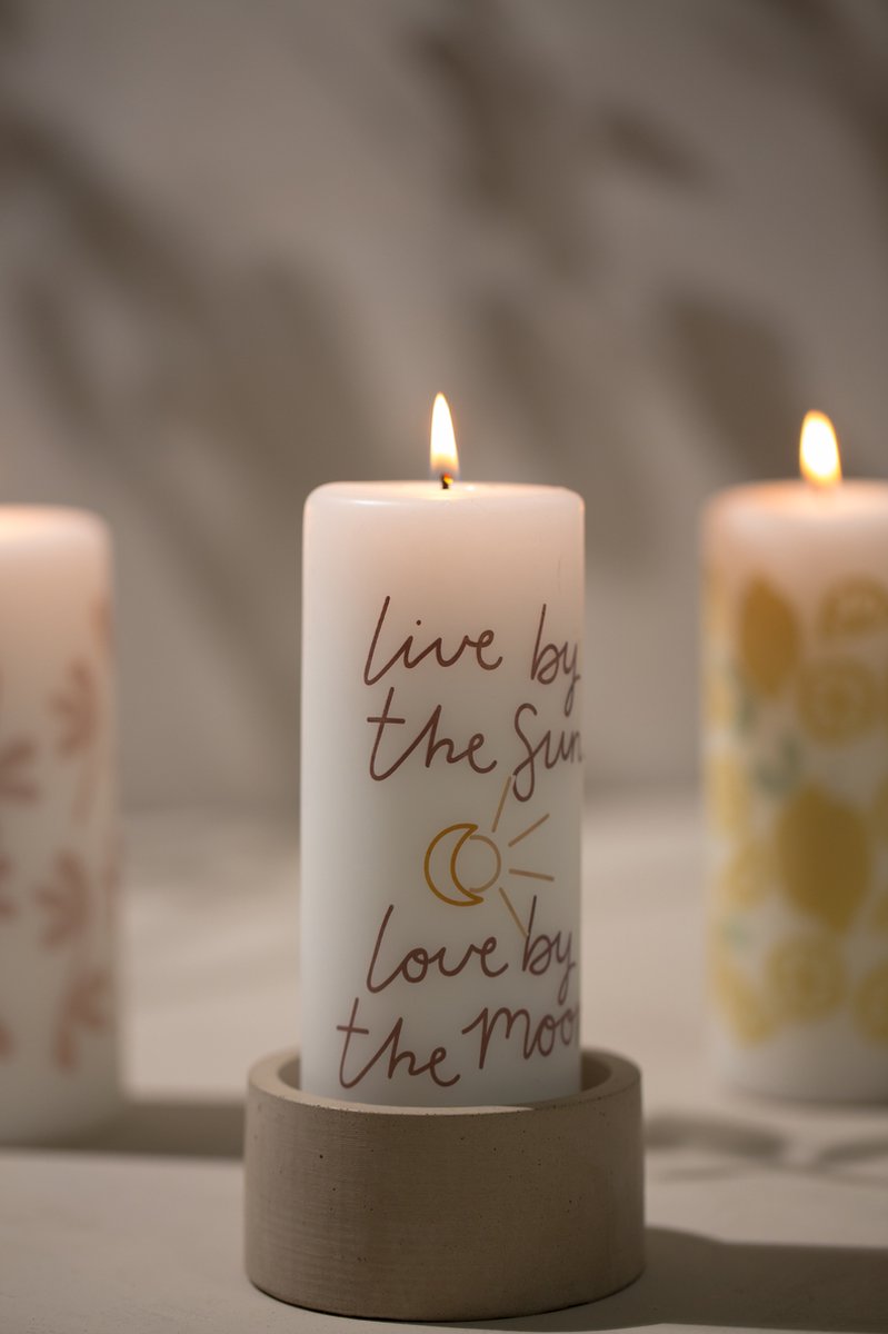 Rustik Lys - kaarshouder - concrete | bol