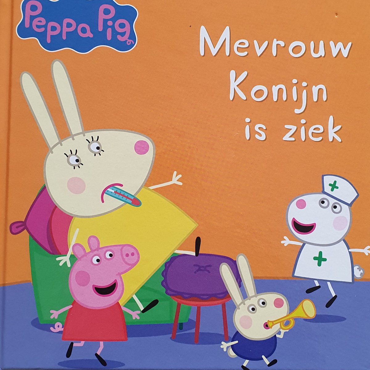Peppa Pig - Mevrouw Konijn is ziek - Voorleesboek - Kinderen | 9789047862383 | Boeken | bol.com