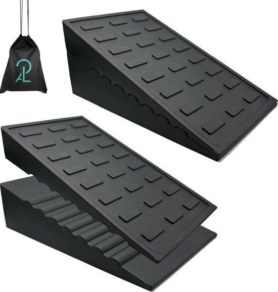One Life Athlete Squat Wedge Block (4 pièces) - Rampe de squat en ...
