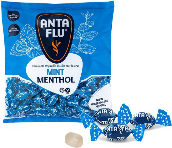 Anta Flu - Keelpastilles Mint Menthol - 5x 1kg | bol