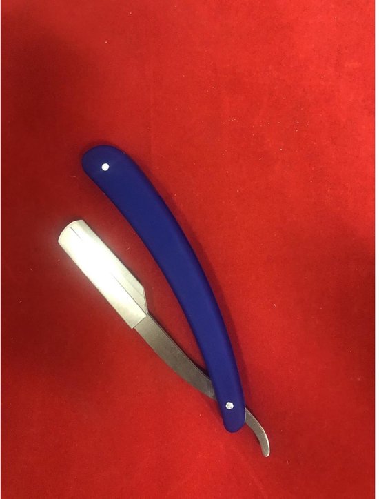 Eda Barber Scheermes, Klassiek Open Scheermes, Blauw Lux | bol.com