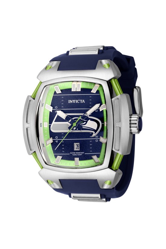 Invicta NFL - Seattle Seahawks 42817 Quartz Herenhorloge - 53mm | bol.com