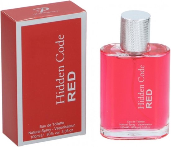 Fine Perfumery Hidden Code Red herenparfum EDT 100 ml. | bol