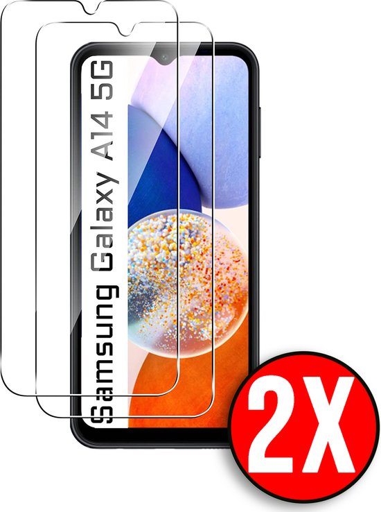 Casemania Glas Geschikt voor Samsung Galaxy A14 - Screenprotector Glas Gehard Tempered... | bol