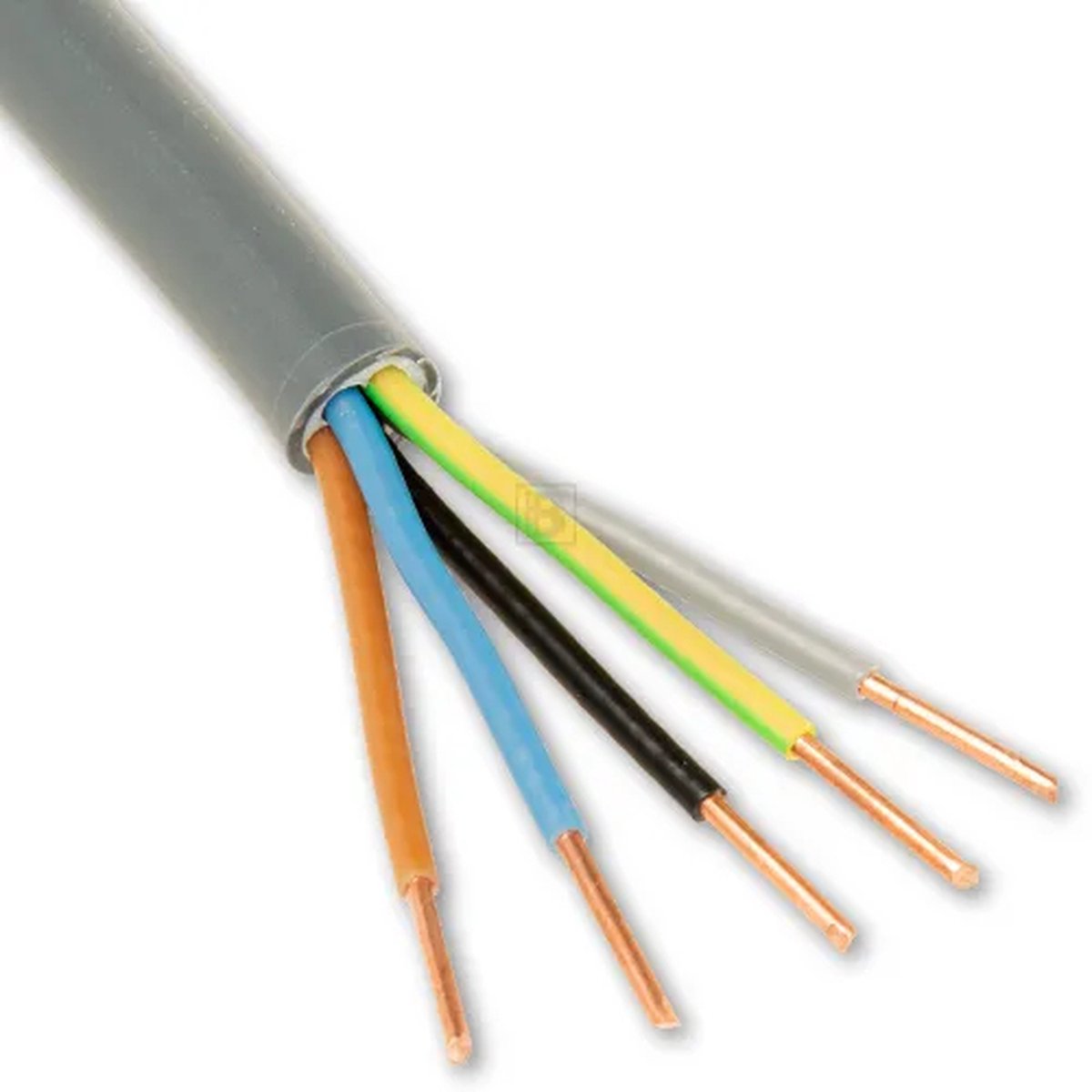 Waskonig en Walter YMVK Kabel 5 x 6mm2 YMVK-MB Dca - Grijs - 100 meter ...