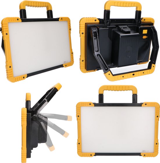 HeavyDuty LED Bouwlamp 40W - Snoerloos - Werkt op accu van Bosch ...