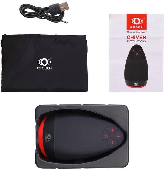 Chiven Male Masturbator Heat Effect Liquid Silicone Black | bol.com