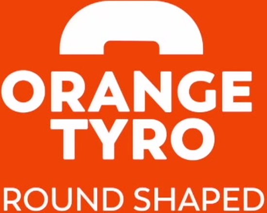 Padel racket - TUYO - Orange Tyro - beginner - ronde vorm | bol