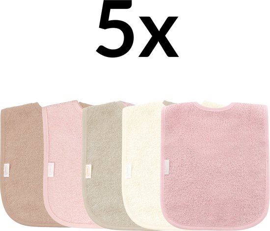 Funnies Slabbers 5-Pack Roze Tinten | Blush | Ecru | Cream | Roze ...