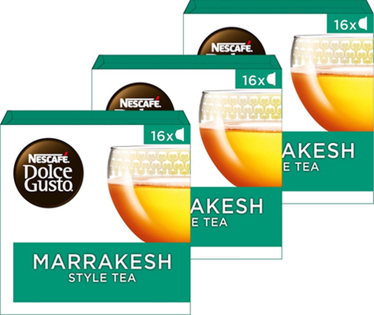 Nescafé Dolce Gusto capsules Marrakesh Tea - 3 x 16 cups | bol.com