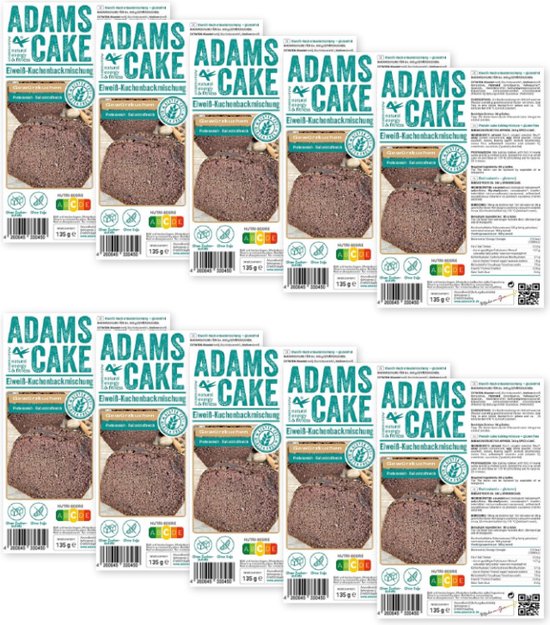 Adams Cake | Kruidcake (Gewürzkuchen) | Voordeelpakket | 10 x Adams ...