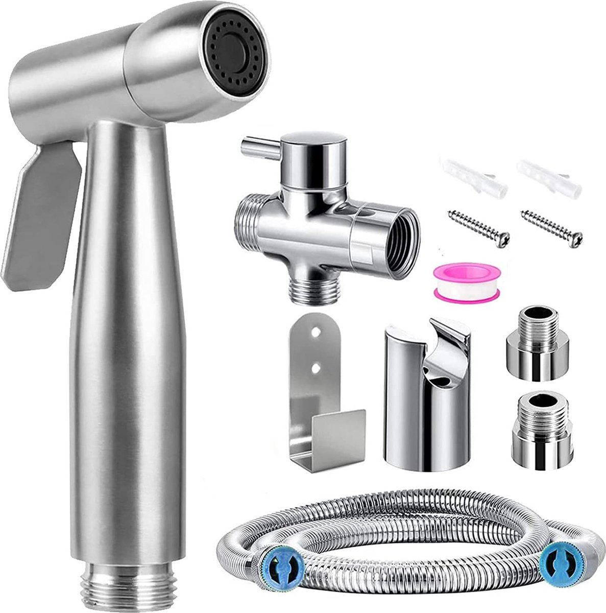 TrueForYou - Toilethanddouche, bidet, hygiënisch, met 3-weg ventiel (1/ ...