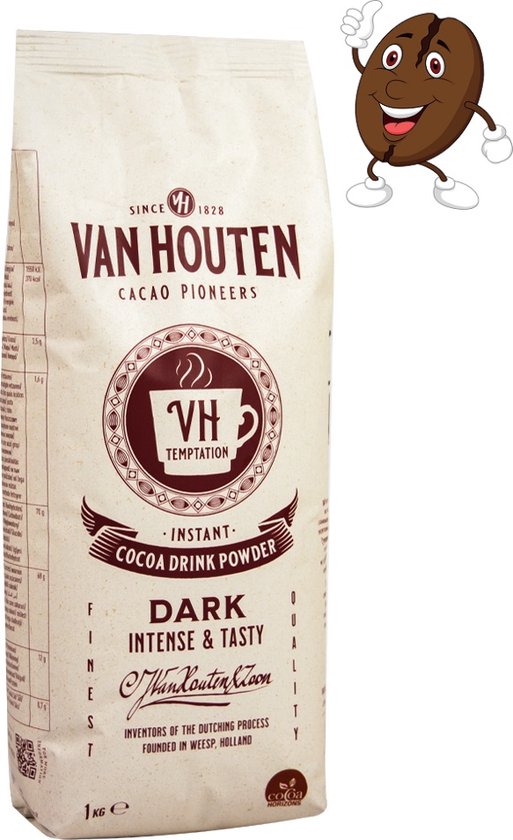Van Houten - instand cacoa drink poeder - Chocolade melk | bol.com