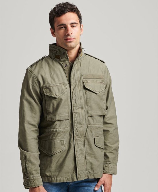 Superdry Vintage Military M65 Jasje Groen 2XL Man | bol