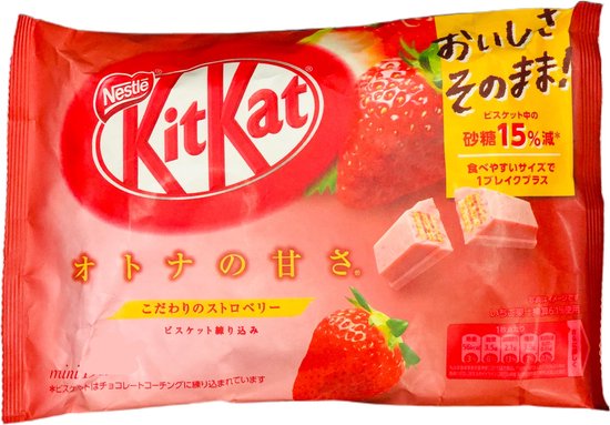 Kit Kat Mini Strawberry | bol.com