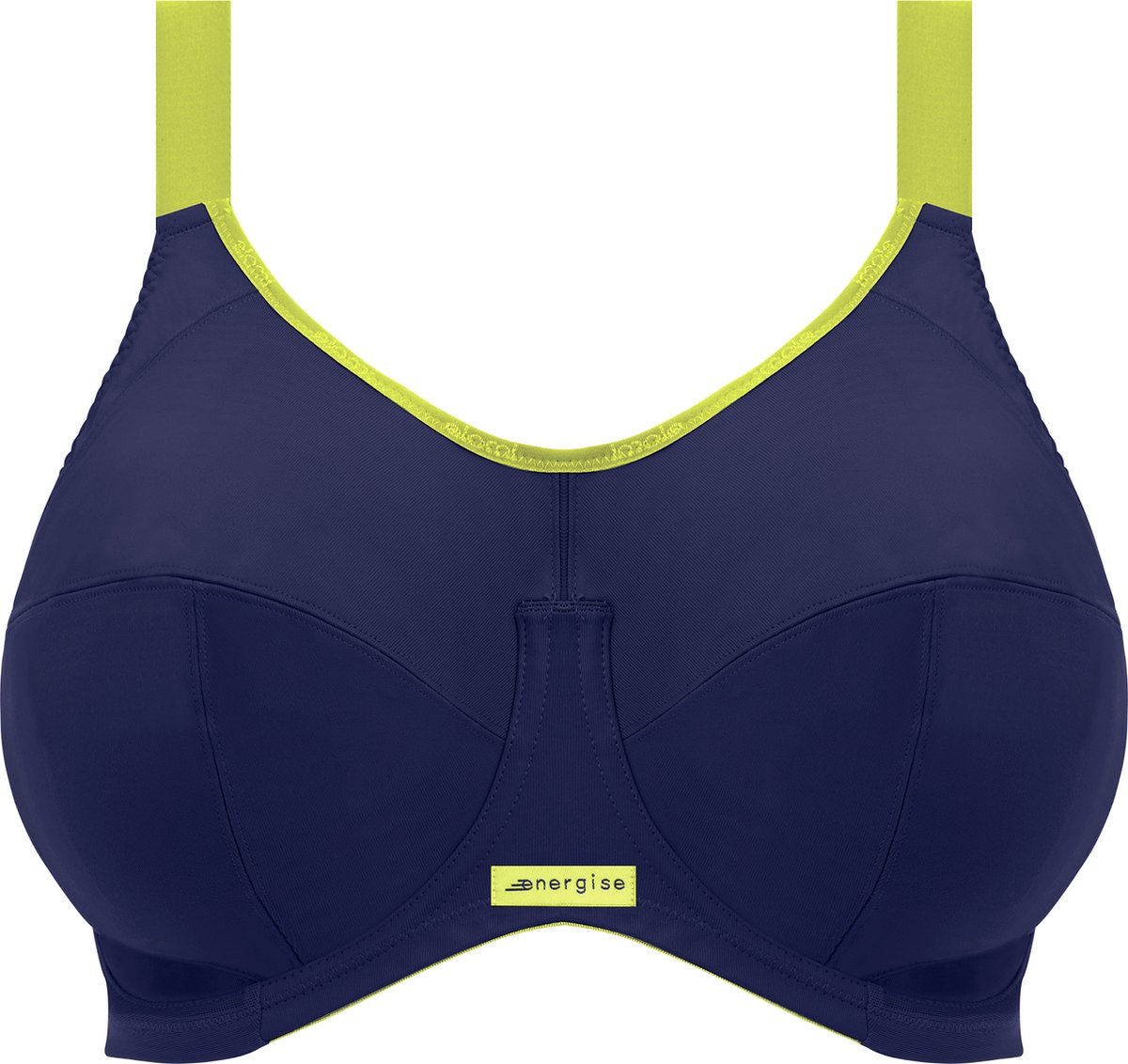 Elomi ENERGISE UW SPORTS BRA Dames Sportbeha - Navy - Maat 80I | bol
