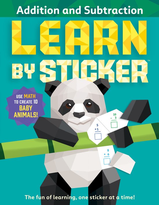 Learn by Sticker- Learn by Sticker: Addition and Subtraction, Workman ...