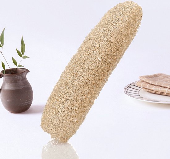 Naturalem - 100% natuurlijke, extra grote loofah spons XXL 30cm ...