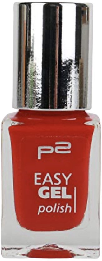 P2 Cosmetics Easy Gel Nagellak 040 Fiery Sunset - rood 10ml | bol.com