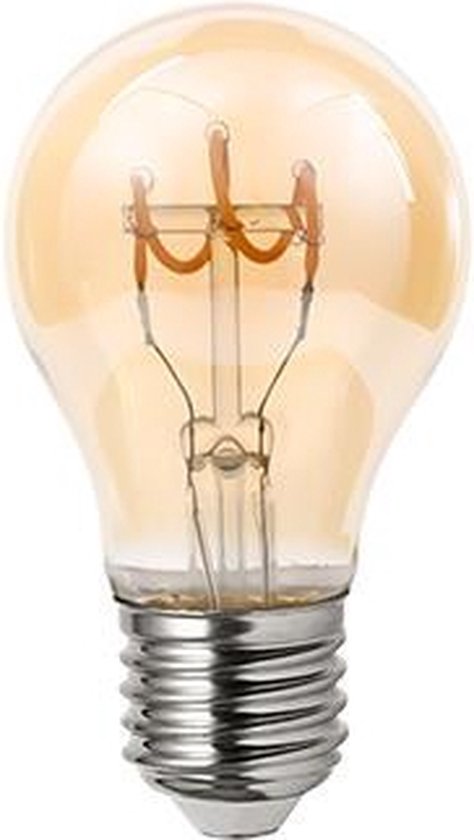 E27 filament lamp - Dimbaar - Extra warm wit - 250 Lumen - 4W - A60 | bol.com