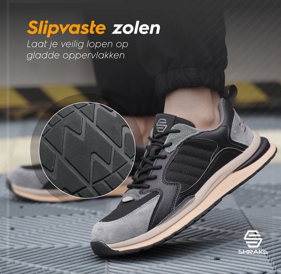 Shraks Venu Veiligheidsschoenen - Werkschoenen voor Dames en Heren ...