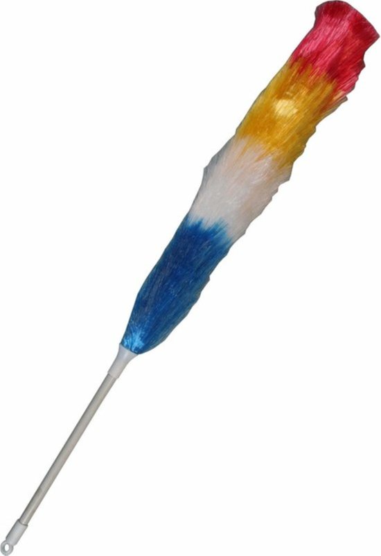 Plumeau/duster - 2x - synthetisch - gekleurd - 65 cm - Schoonmaken ...